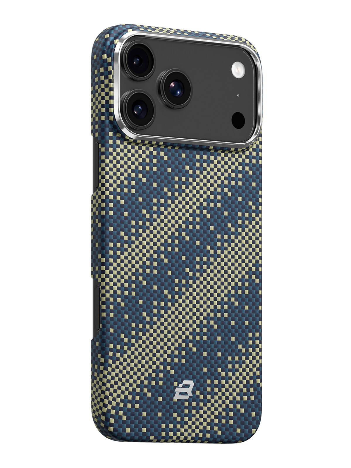 Чехол BlueO на iPhone 17 Pro, Tactile Woven Air Aramid fiber из кевлара, с MagSafe, зеленый