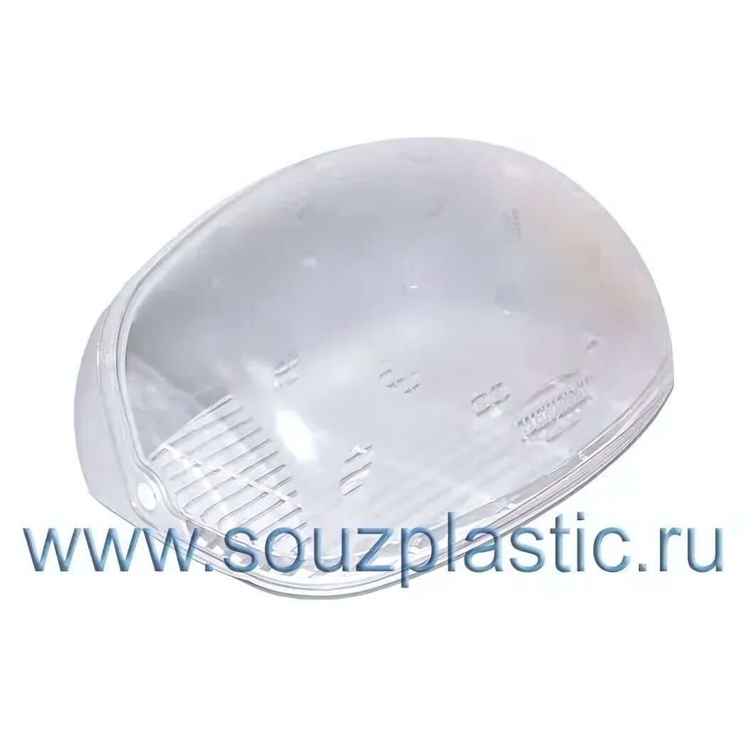 Хлебница пластиковая 'Беросси' белый мрамор, 40х20х15см, с крышкой