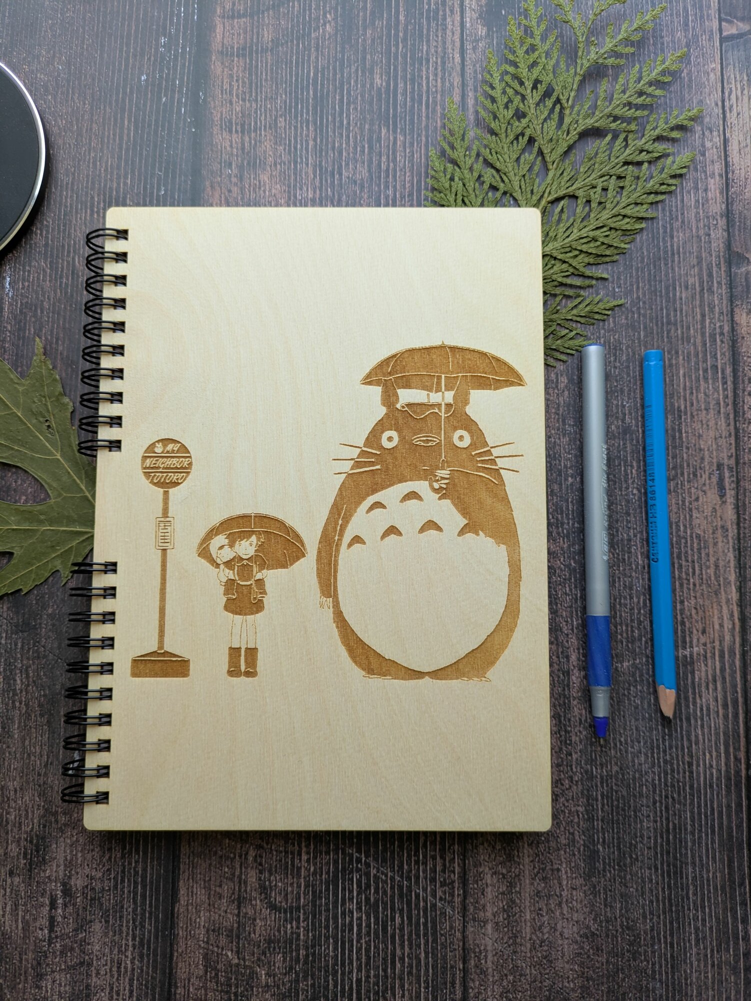 Скетчбук блокнот Мой Сосед Тоторо, А5, 70 листов