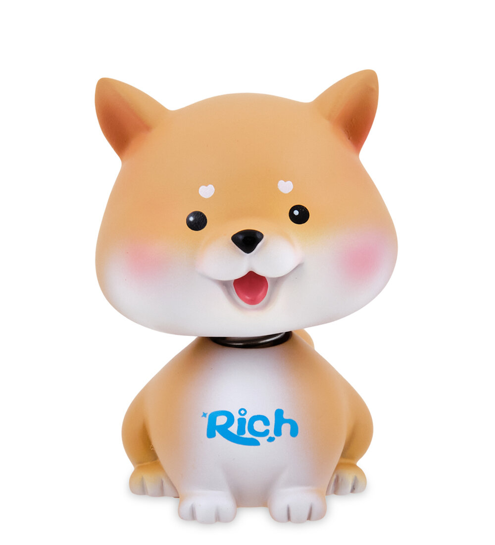 Фигурка-болванчик Собачка Rich