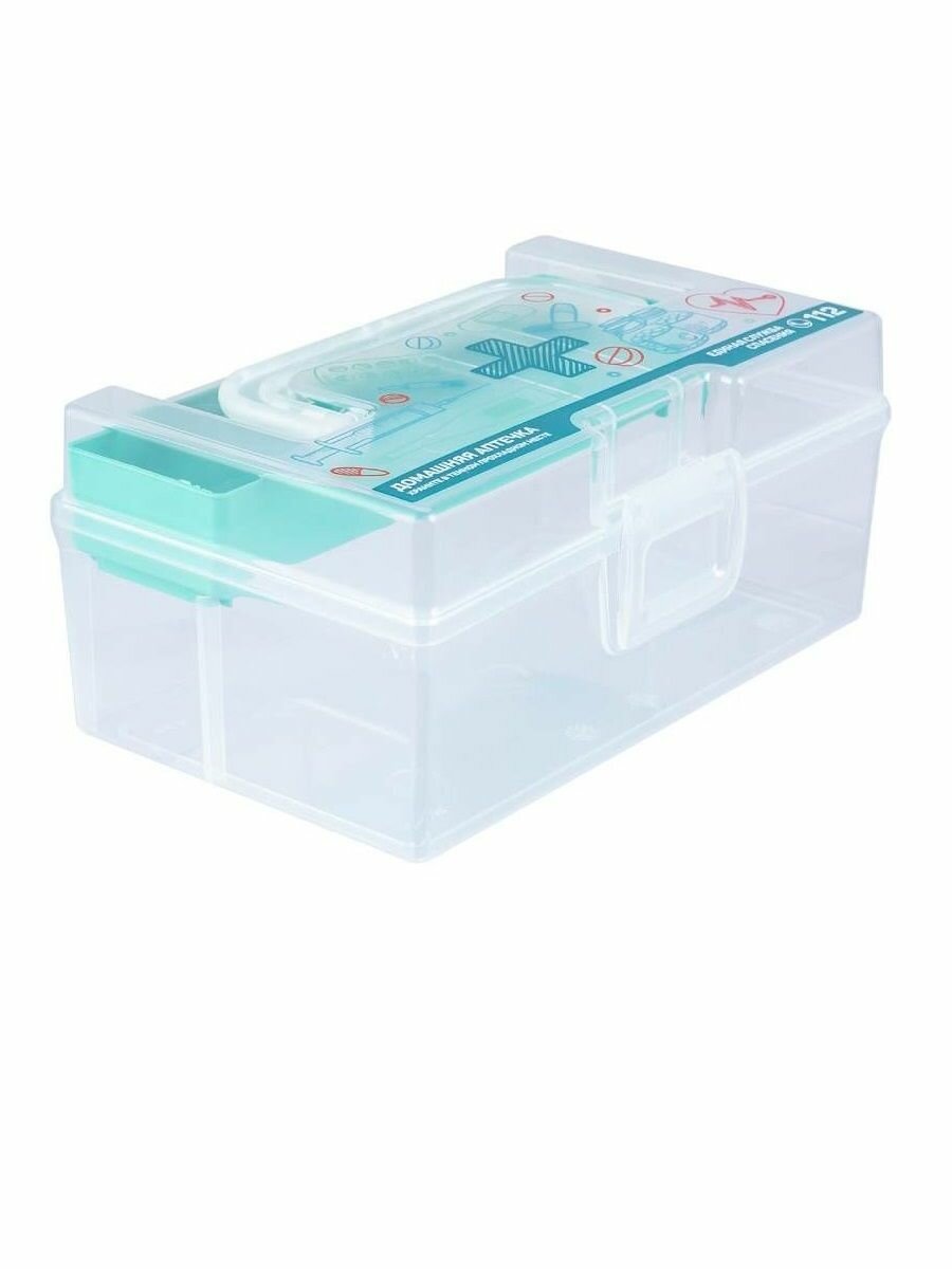 Контейнер для аптечки с вкладышем Аптечка дорожная 0,8 л