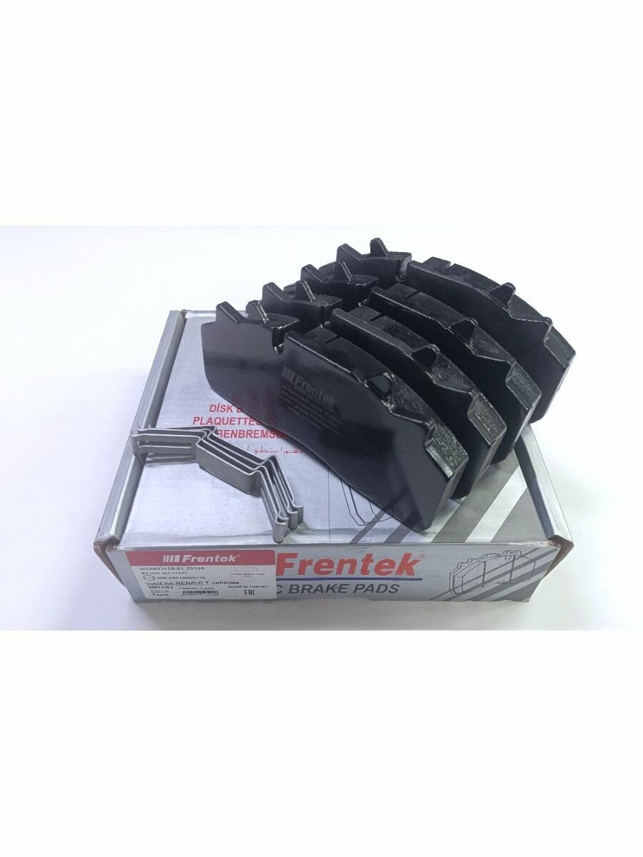 Колодки дисковые 210.5x93x30 с пластинами SAF Wabco 19.5, арт. M149/D159.01 Frentek