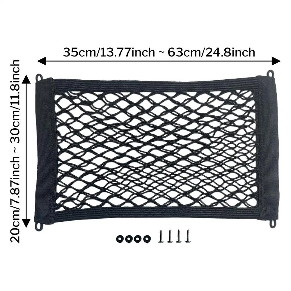 Сетка для багажа мотоцикла, черная, double layer net poc