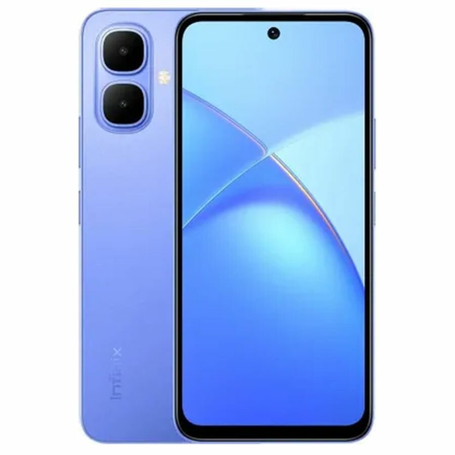 6,67" Смартфон INFINIX Smart 10 4/128 ГБ (X6725D) 2025, фиолетовый