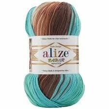 Пряжа Alize Bahar Batik 4603 (5 мотков по 100г/260м)