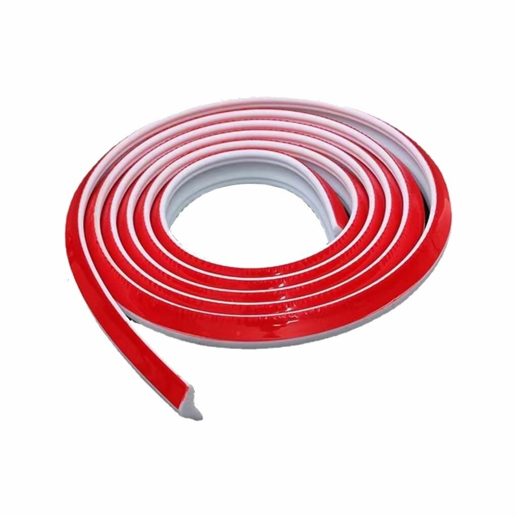 Гибкий плинтус 5м, Белый - Маленький