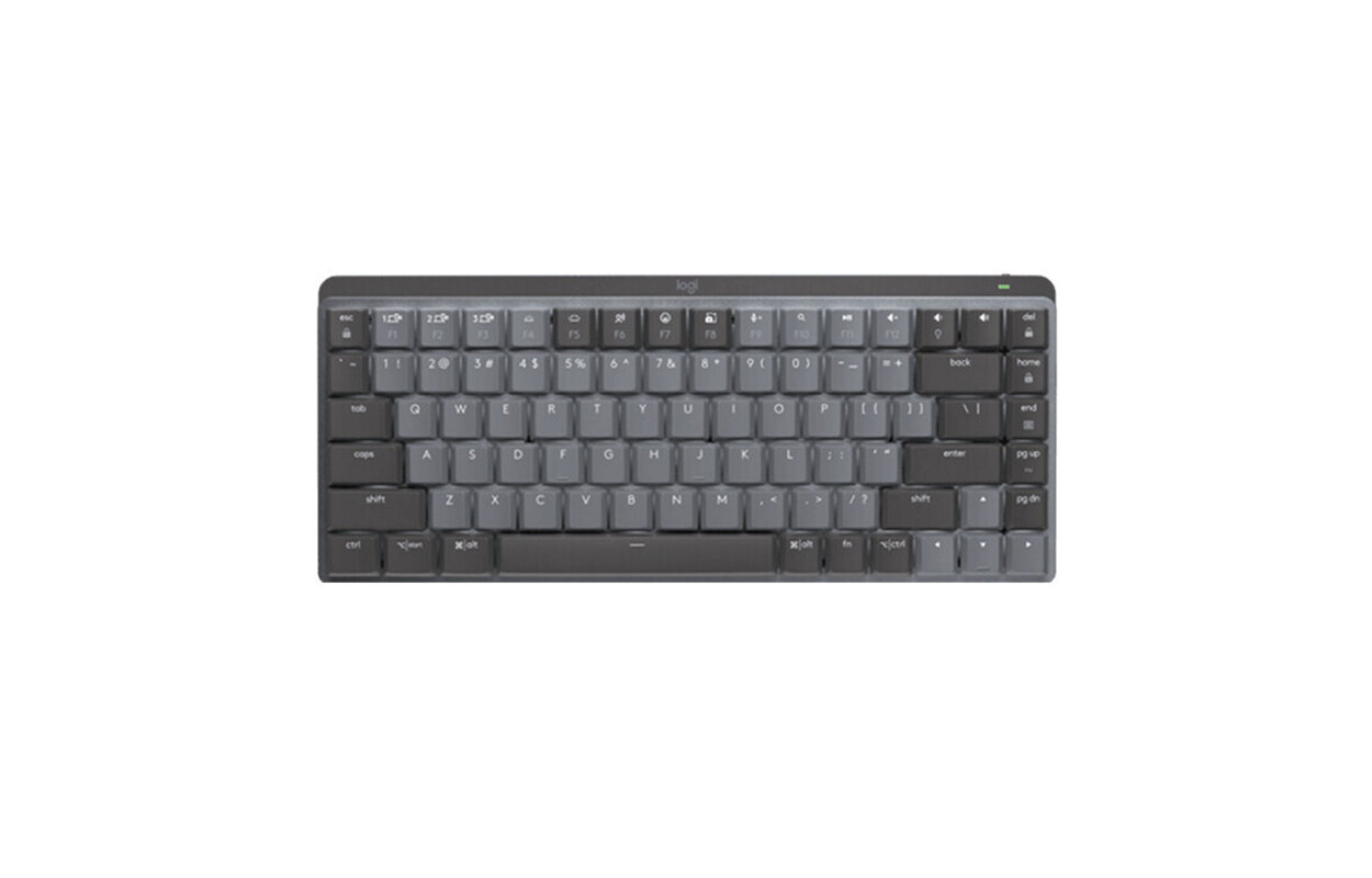 Клавиатура Logitech mini 84 key, черная, 227649, компактная, для офиса и дома