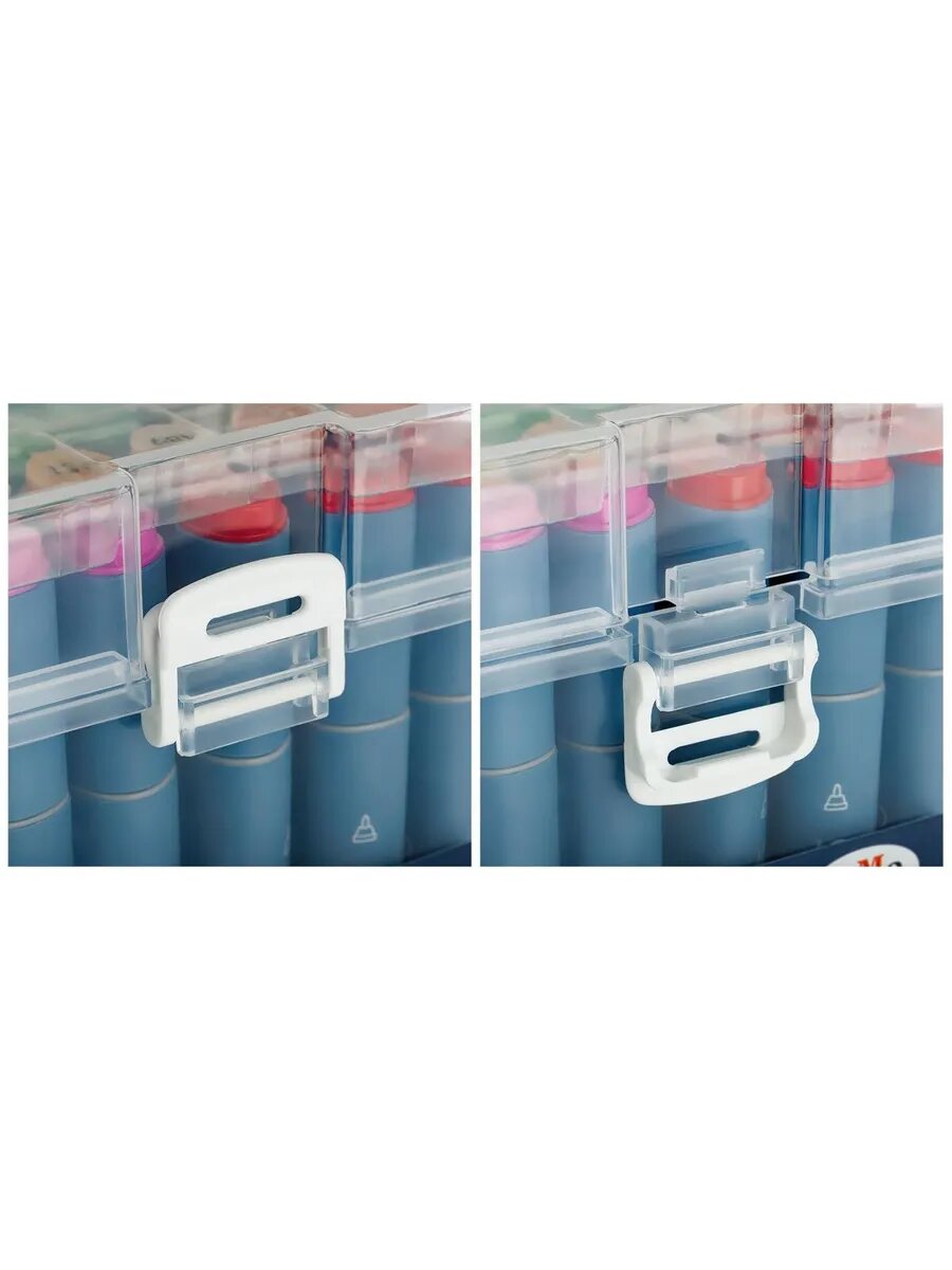 Набор двусторонних маркеров для скетчинга 48 цветов