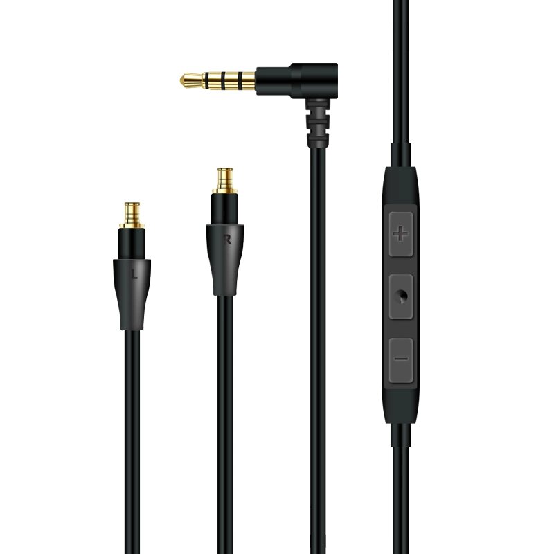 Подходит для Audio-Technica ATH-MSR7b ES750 ESW950 ES770H с микрофоном, модернизированный аудиокабель, кабель для