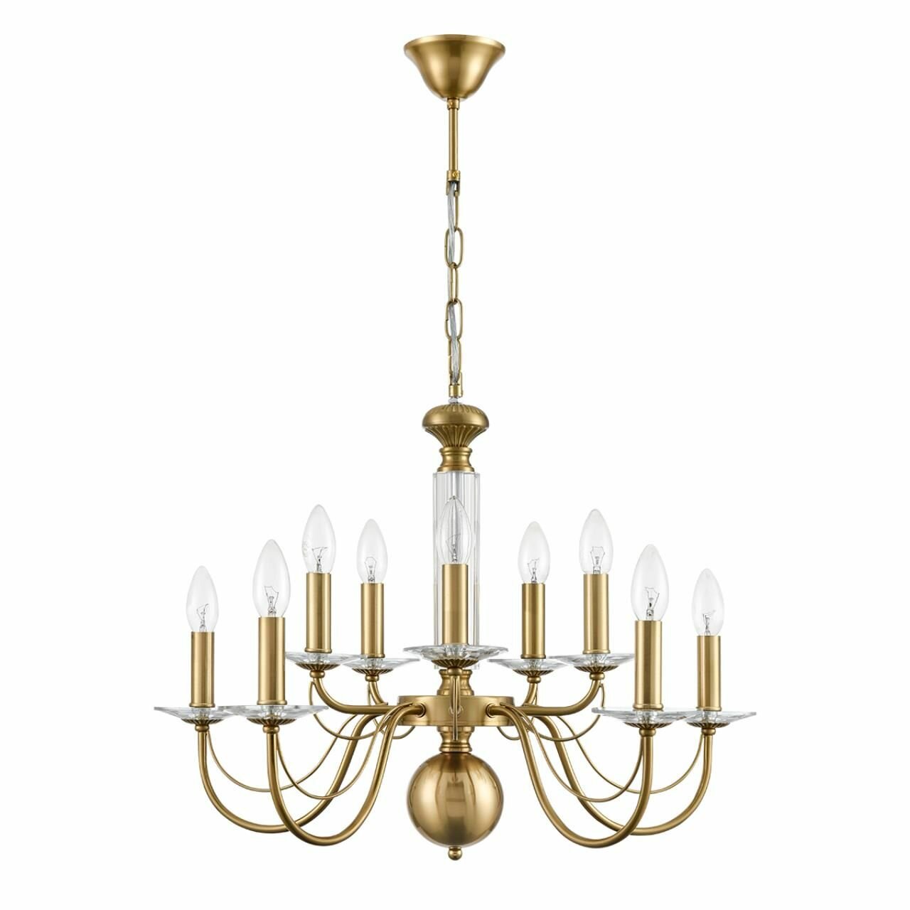 Люстра Lumion Incanto D630xH900 мм E14 цвет медь, арт. 8033/10