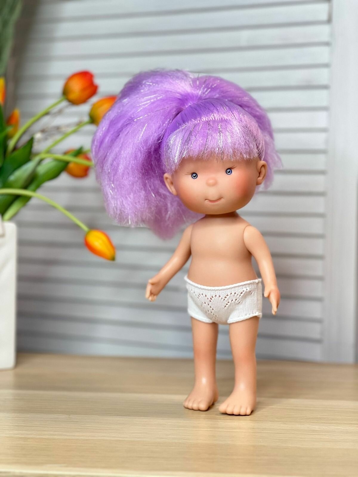 Кукла для девочки виниловая 30 см Пиппа без одежды (2899W8)