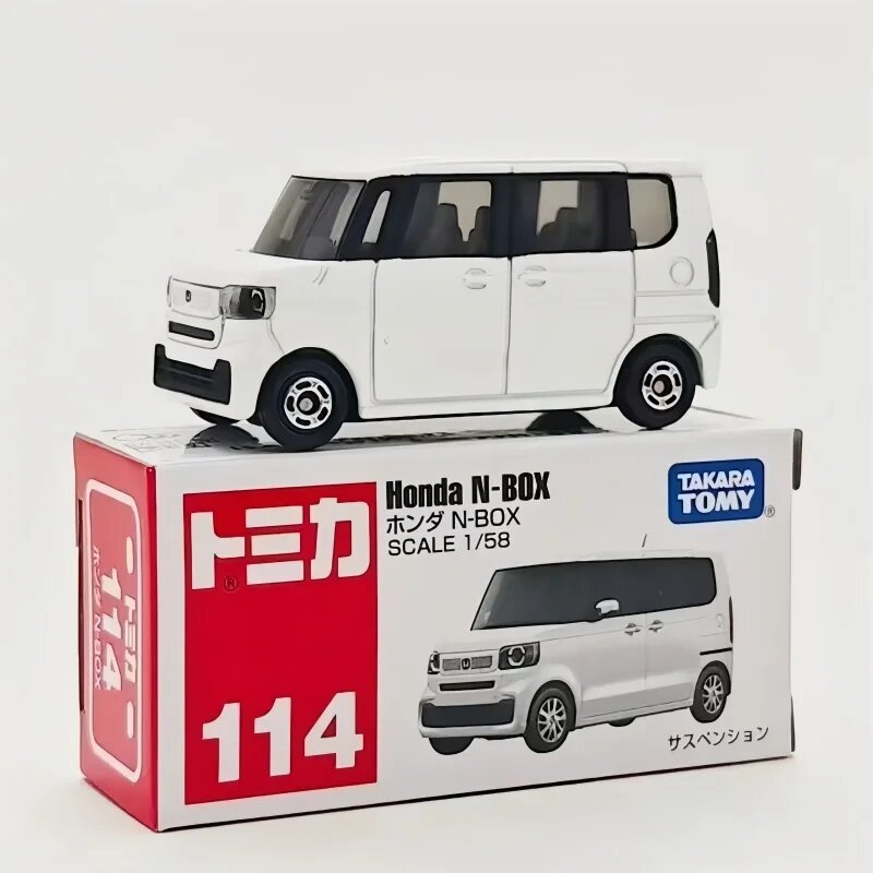MINISO Модель автомобиля Honda N-BOX из сплава