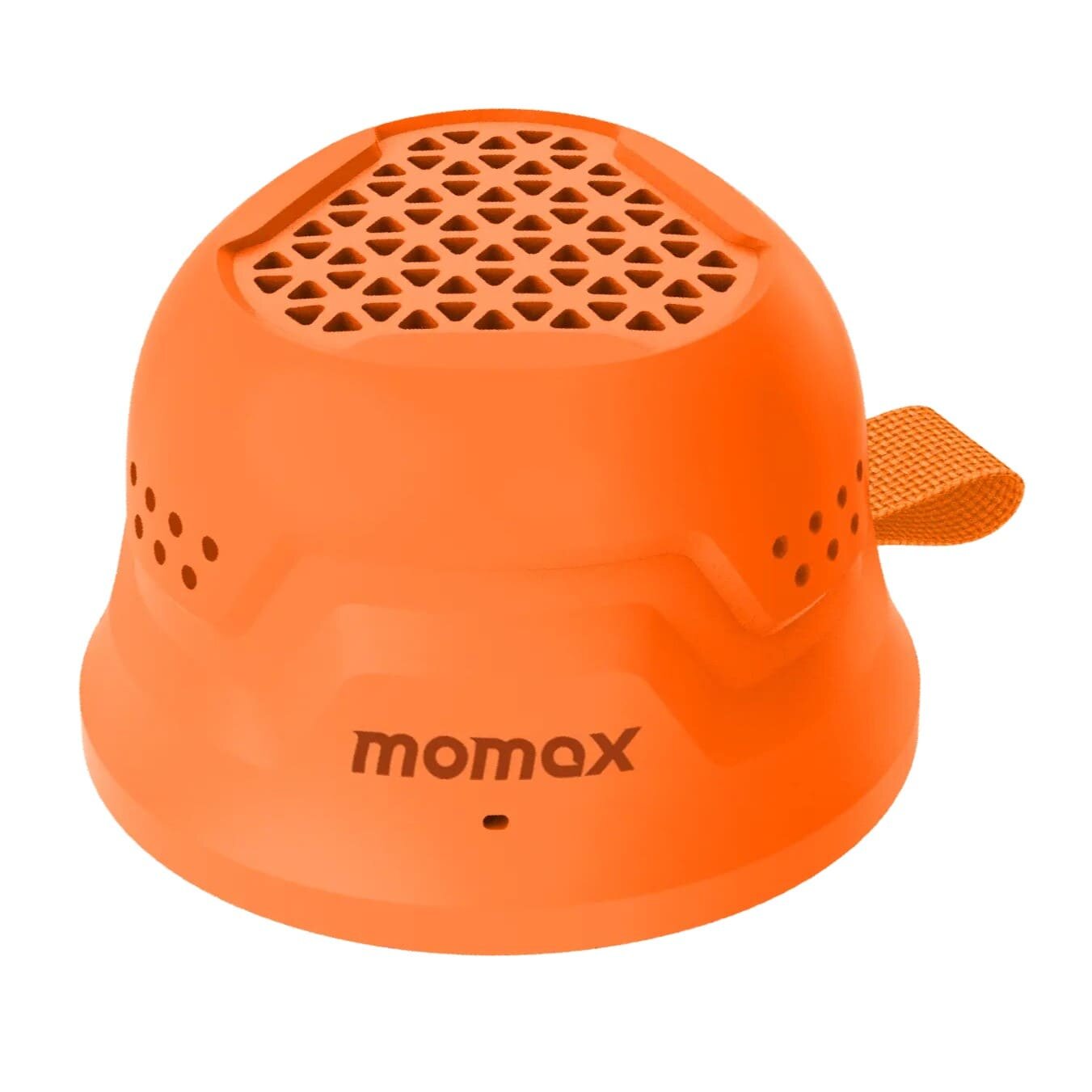 Беспроводная колонка с Magsefe Momax 1-Vibe Go Magnetic Wireless Speaker - Orange