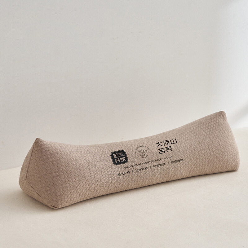 Японский стиль Muji черная гречневая подушка для поддержки шеи, подушка для поясницы, подушка для ног, многофункциональная треугольная подушка, подушка-подушка