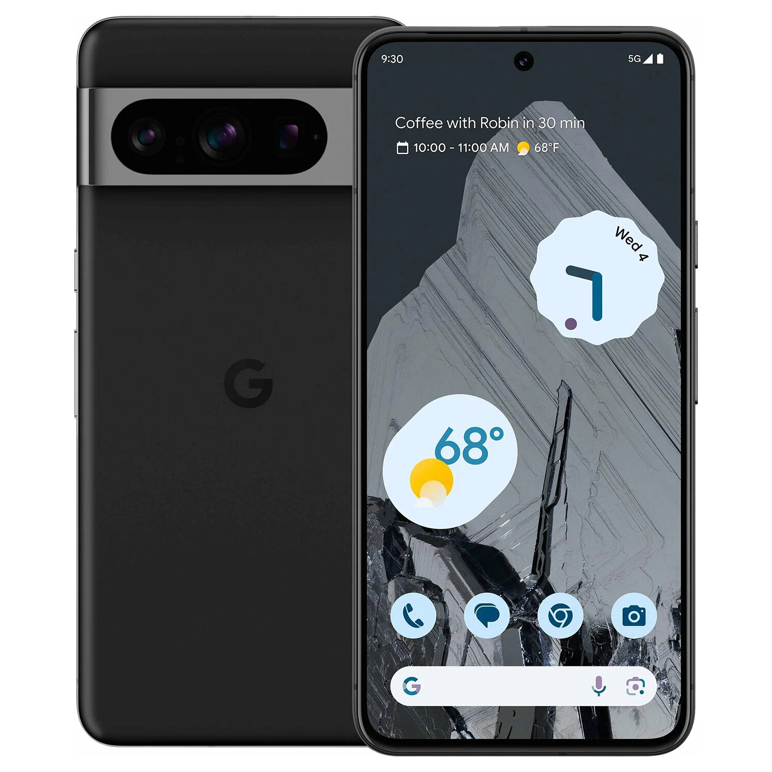 Google Google Pixel 8 Pro 12/128ГБ Black, 6.7" OLED 120 Гц, 50 МП камера, 5G, Android