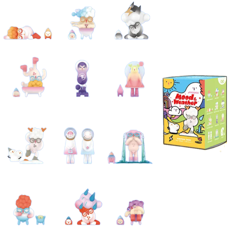 POP MART MODOLI Weather Collection, Single Blind Box