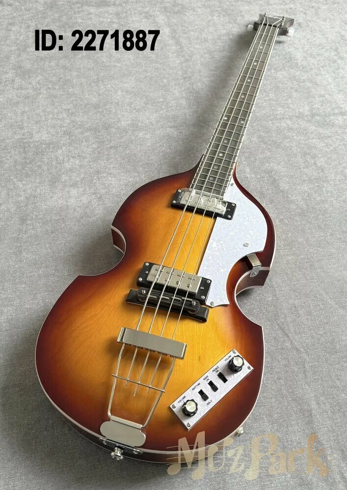 Бас гитара Hofner/ скрипка бас гитара 4-струнный