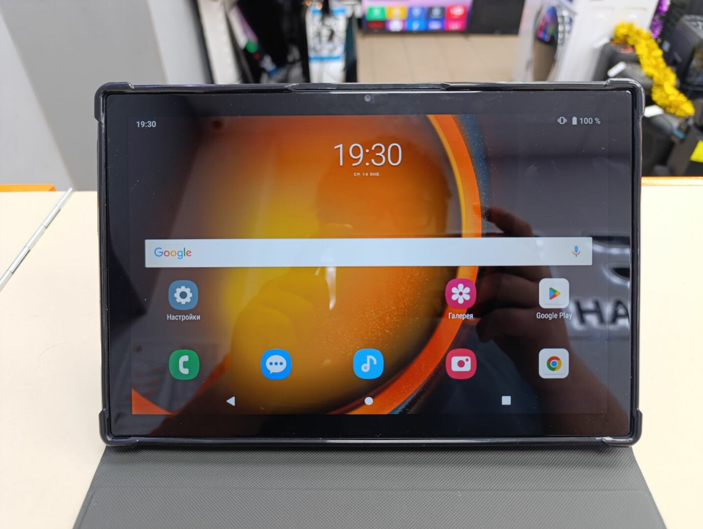 Планшет S25 ultra, серый, б/у, уценка