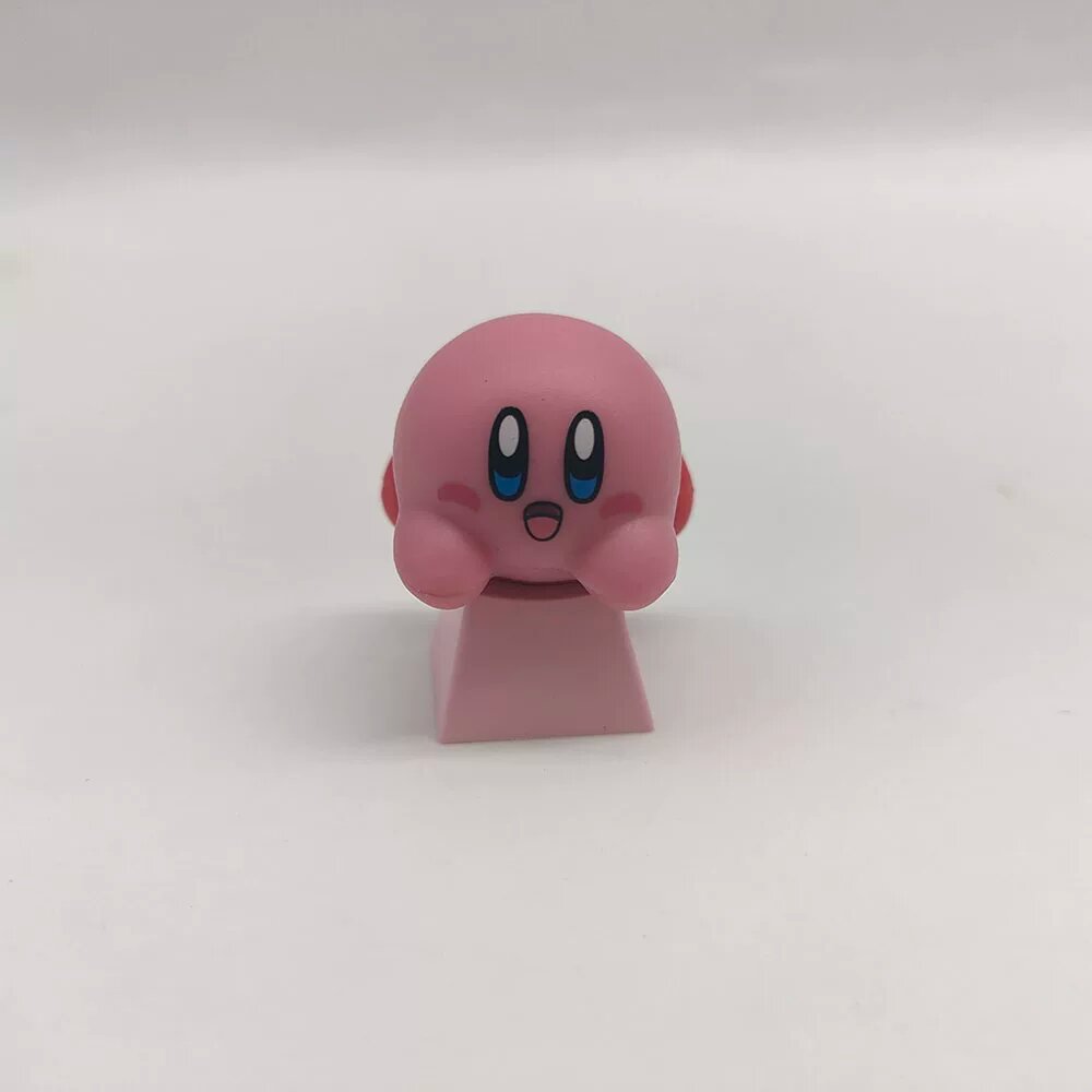 Милый персонализированный 3D-кейкап Kirby (розовый) для механической клавиатуры ESC, прозрачный, креативный, для