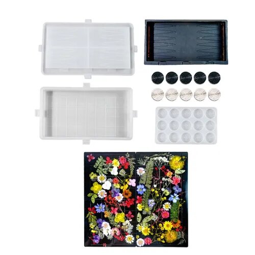 Формы для ящиков хранения из силиконовой смолы. Инновационная форма чехлов проектов любителей шашек и шахмат.