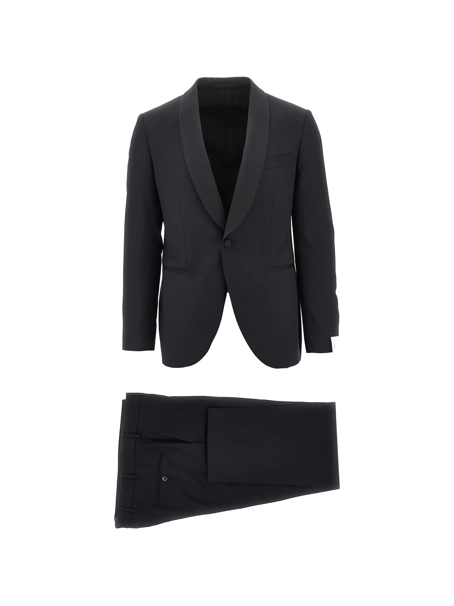 Комбинезон Shawl-lapel single-breasted wool suit