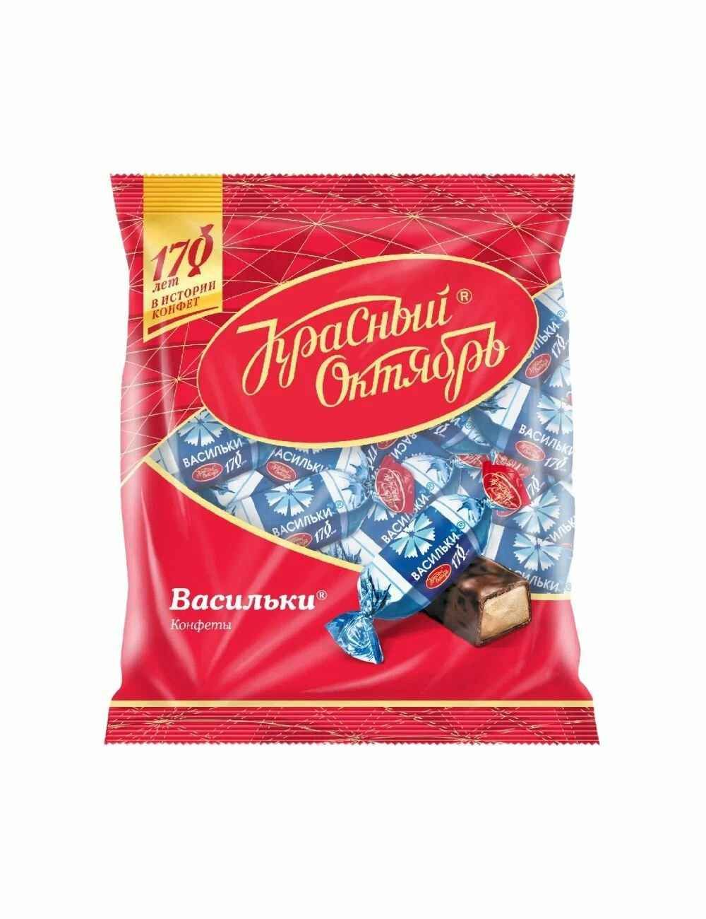 Красный Октябрь Конфеты Васильки 250 г