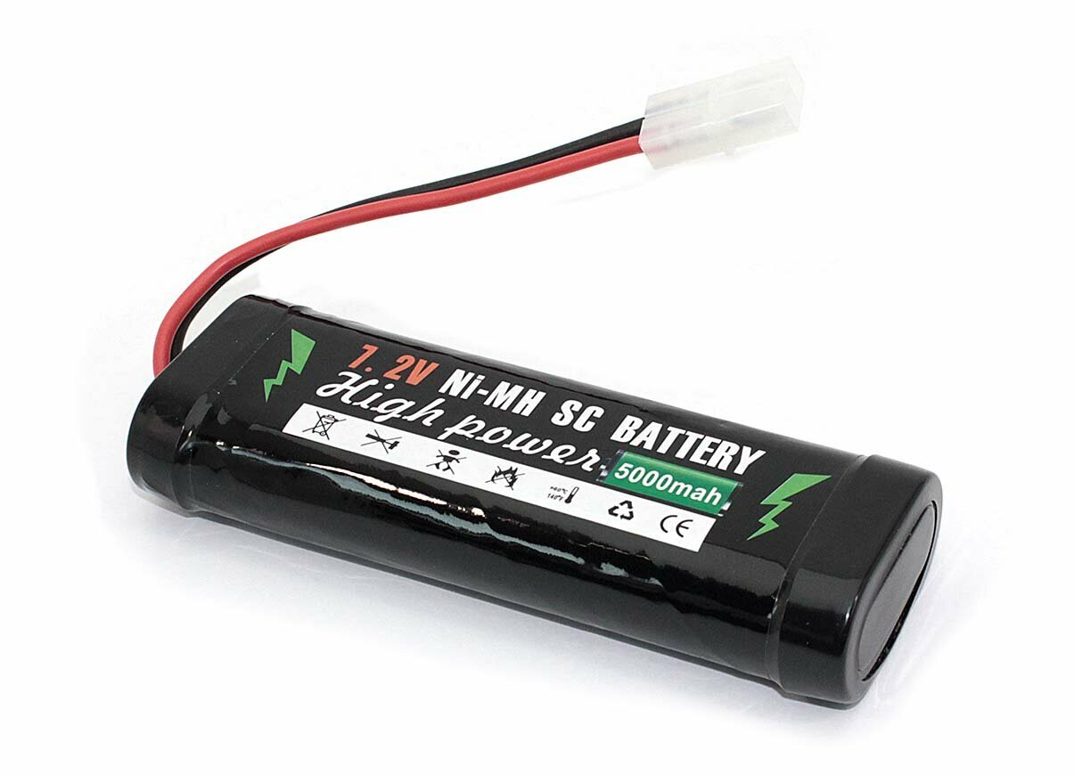 Аккумулятор Ni-Mh 7.2V 5000 mAh AA 134.5*46*25 разъем KET-2P