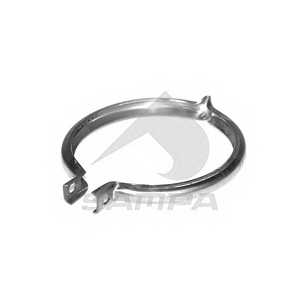 SAMPA 050.487 (050487_SA / 1232979 / 1452973) хомут трубы глушителя круглый зажим. болтом 151х20 \daf 95xf 95.3