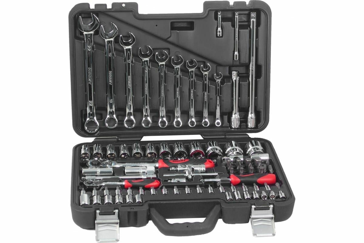Набор инструментов Gigant Professional 1/2" и 1/4" 82 предмета GPS 82