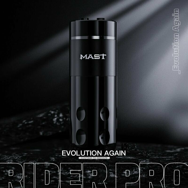 Беспроводная тату машинка Mast Rider Pro 4.0мм Stroke Black