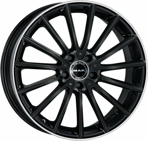 Колесный диск MAK Komet 8,0x19/5x112 ET43 D66,6 Gloss Black Mirror Ring