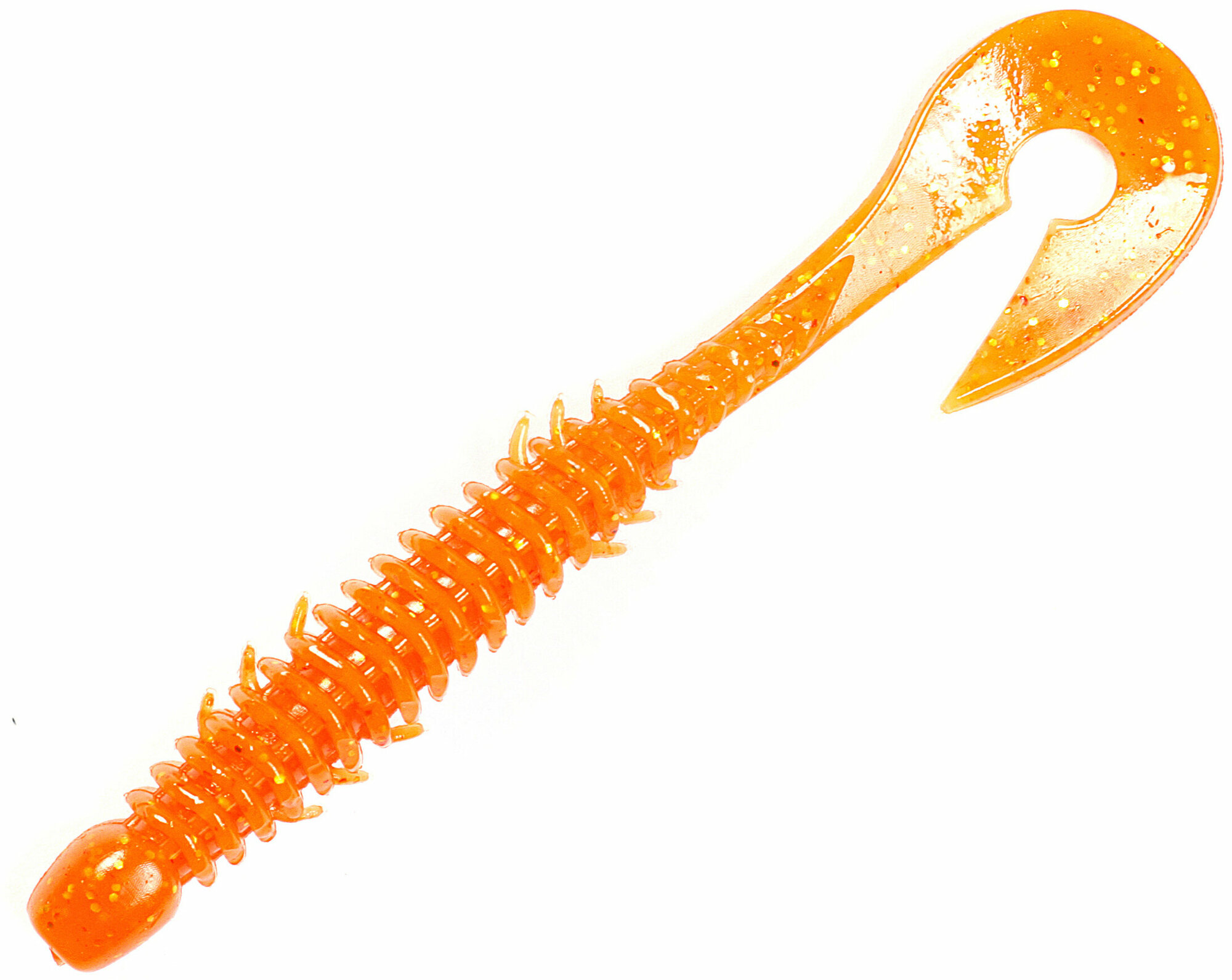 Твистер JACKALL Wobbring 2,5" (10 шт.) orange gold