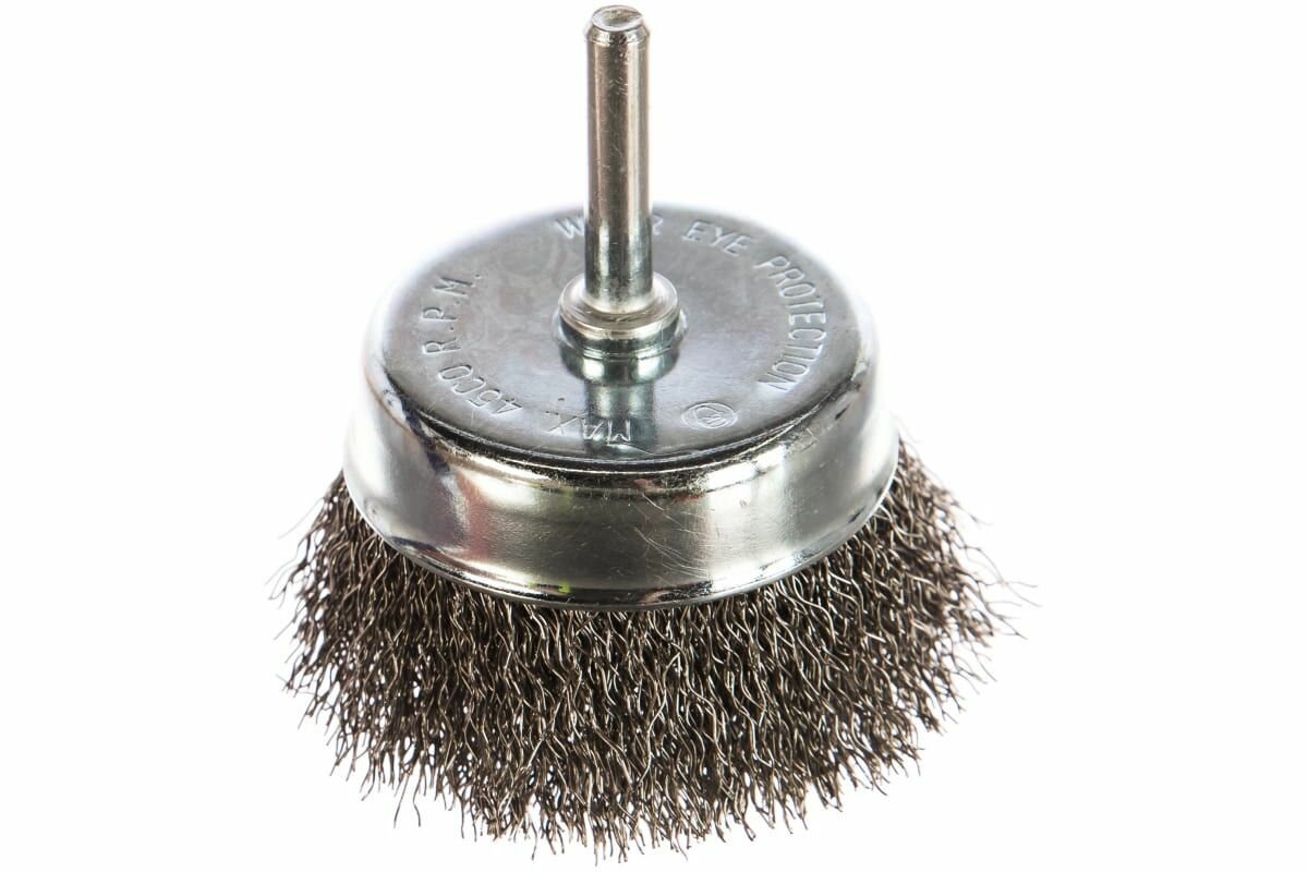 Кордщетка чашеобразная мягкая (75 мм) для дрели ПРАКТИКА