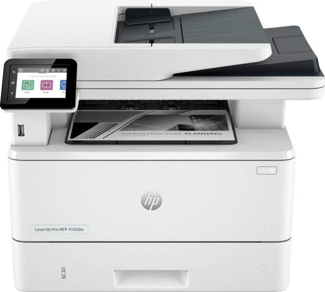 Лазерное МФУ HP LaserJet Pro 4103dw (2Z627A)