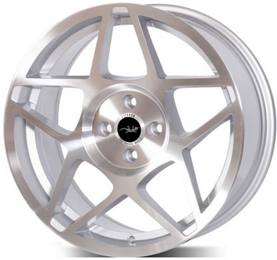 Диски легковые литые 8.0*17 5*100 et33 h57.1 Lizardo XH5027 SMF(цвет)