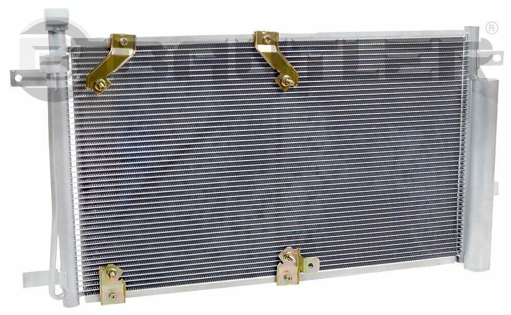 Радиатор кондиционера для ВАЗ 2170-2172 Приора (с 2007 г.), LADA Priora с ресивером (аналог Panasonic) арт BTL0070ACR