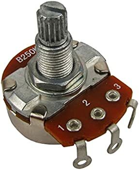 M287-2 Потенциометр громкости B250K (лин), 2шт, Musiclily