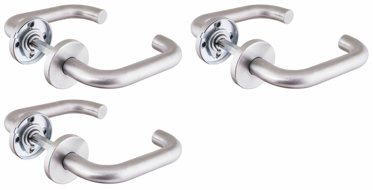 Ручка раздельная Fuaro DSS-0203/19 (нержавейка 304), нержавеющая сталь , квадрат 8x110 мм (комплект 3 штуки)