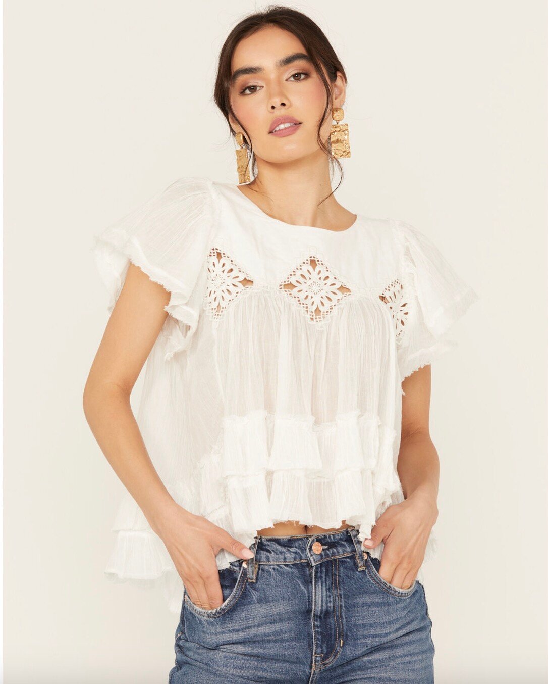 Топ ЖЕНСКИЙ ТОП FREE PEOPLE HARRISON