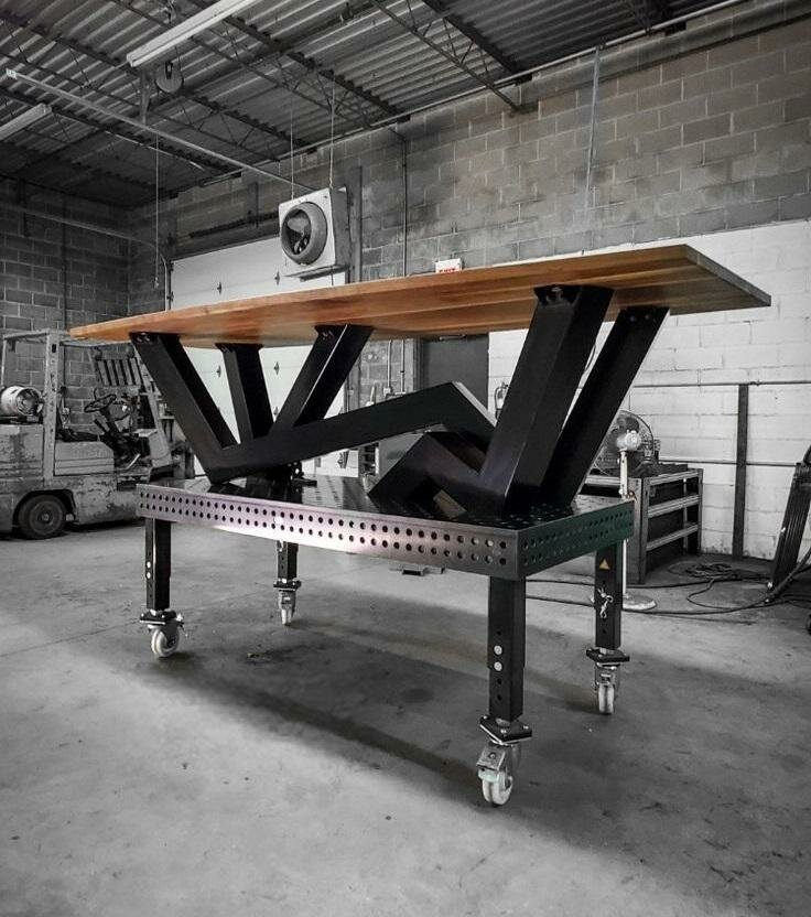 Конференц-стол для переговоров, промышленный дизайн Жарди, 220*120 см