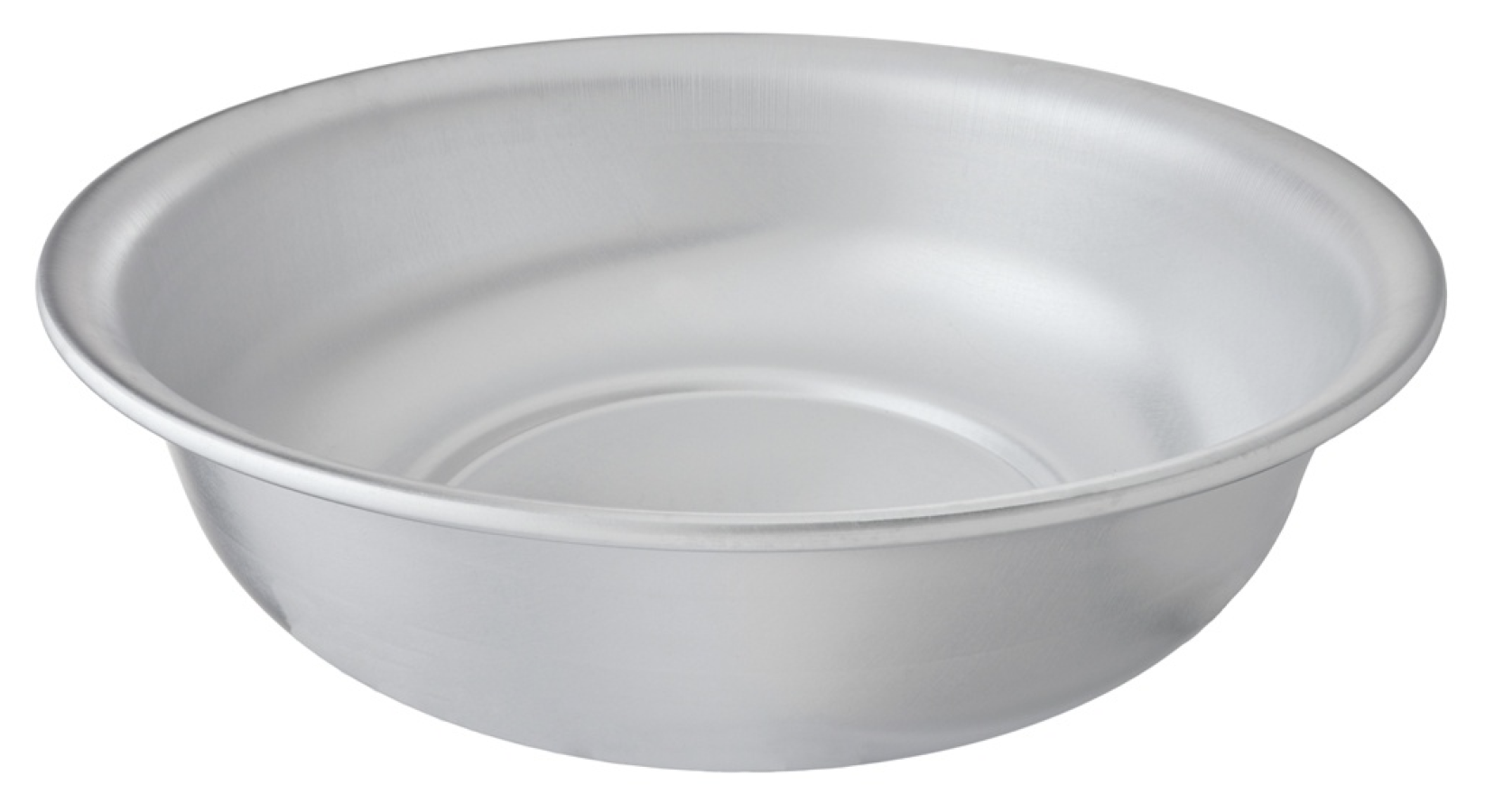 Таз алюминиевый Завод Демидовский круглый, серебряный, диаметром 45см, 16л / товары для дома
