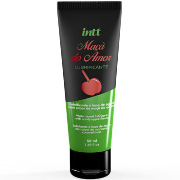 Intt Candy Apple, 50 мл Лубрикант с ароматом Карамельное яблоко