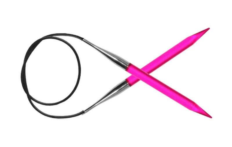 Спицы круговые "Trendz" 8мм/80см, акрил, пурпурный KnitPro 51090