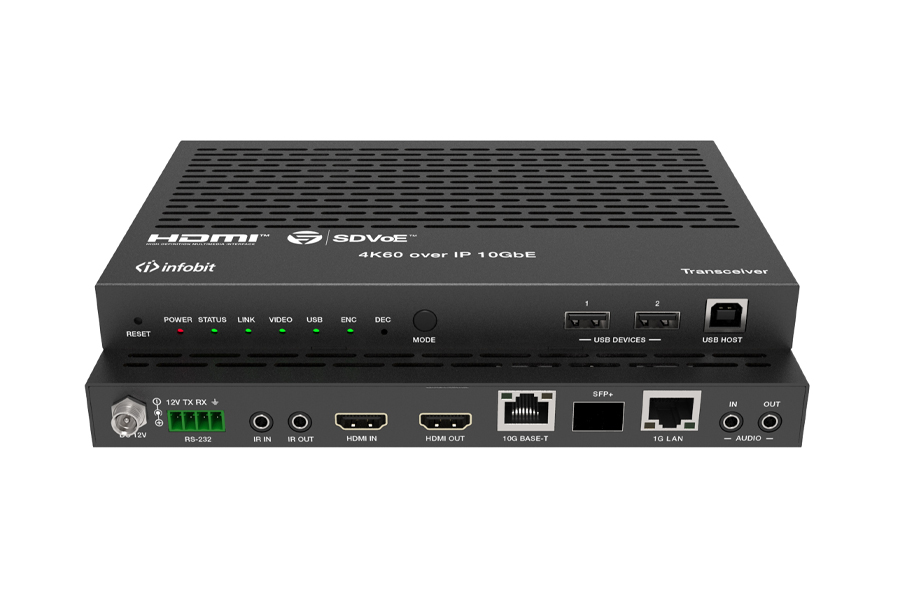 Энкодер, Декодер HDMI 4K60 Infobit [iSwitch SDV-TR] SDVoE AV over IP