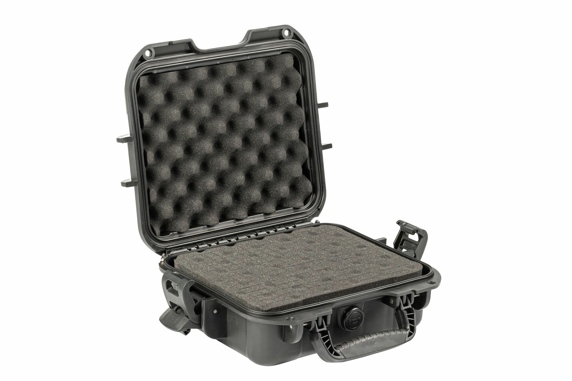 Кейс ударопрочный / пластиковый объем 6,4л чёрный, внутренние размеры 261*212*116мм, кейс OffRoadTeam Серия-Element модель EL613050