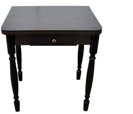 Стол Катрин ломберный раскладной с ящиком 60х80 Венге Размеры: Высота 750мм Глубина 800мм Ширина 600мм