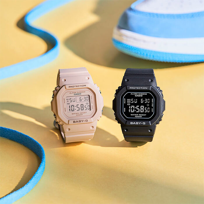Наручные часы CASIO Baby-G, бежевый, розовый — фото 1