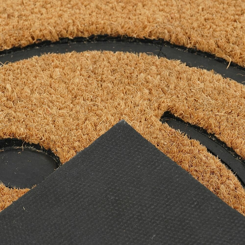 Коврик входной кокосовый Смайл 40х60 см