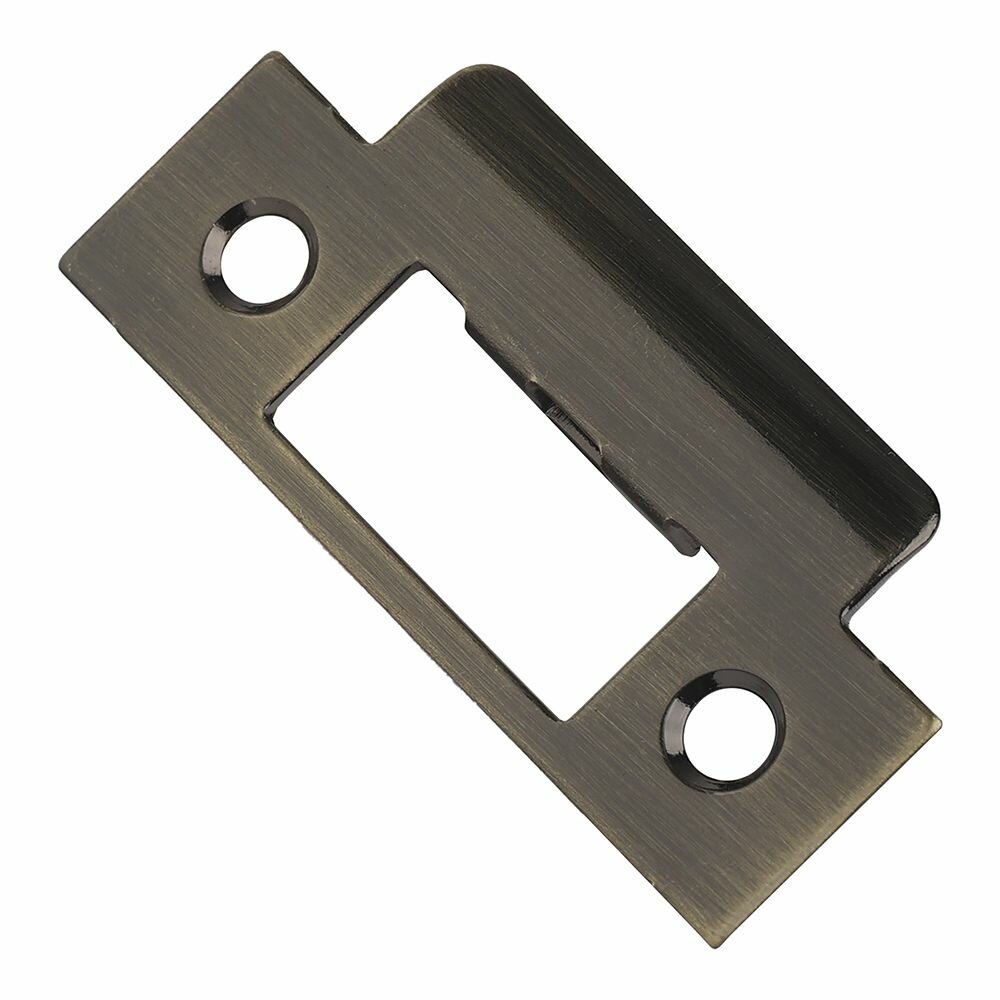 Планка ответная для межкомнатных защелок бронза