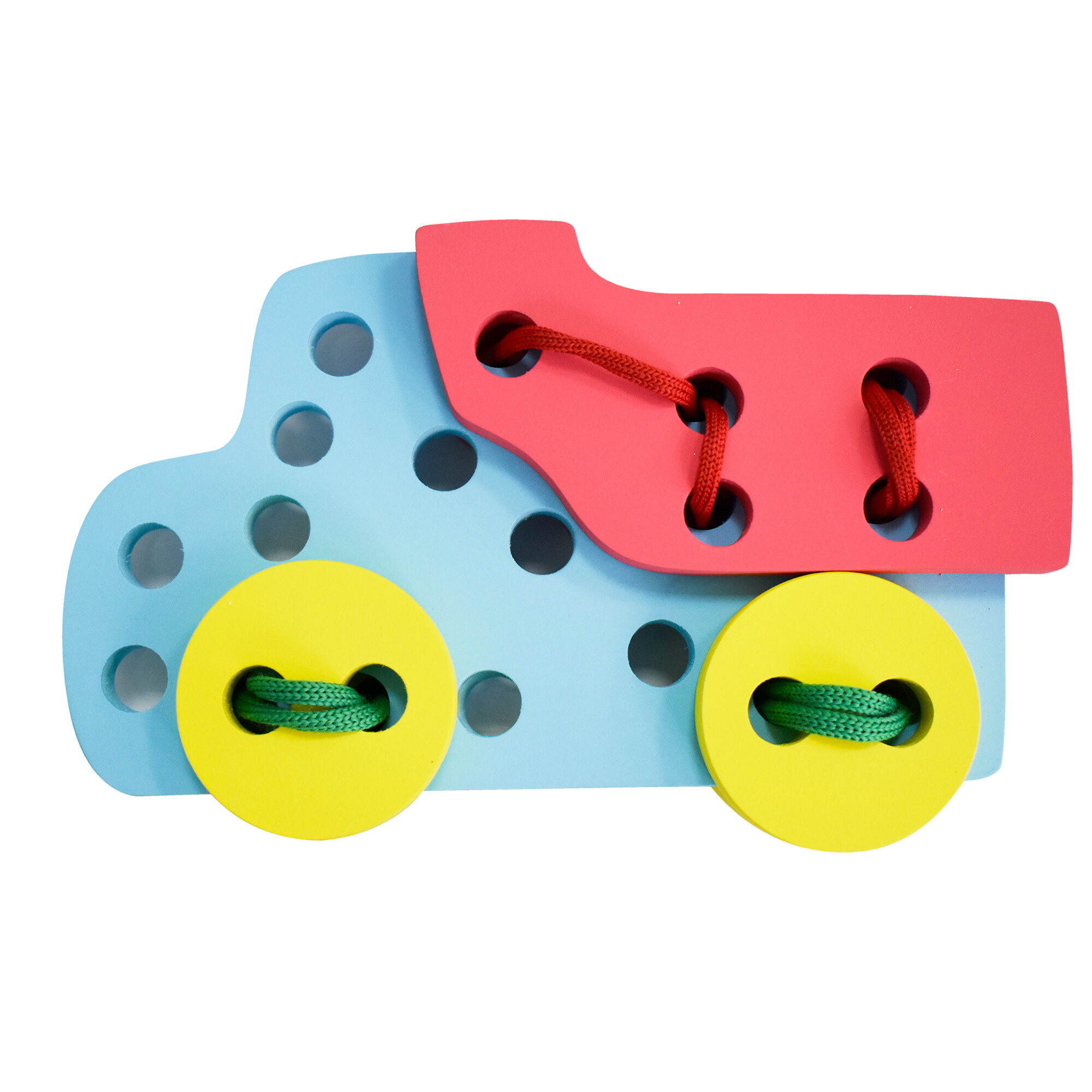 Шнуровка цветная "Грузовик"